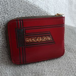 Bags | Vintage Saddle Sheepskin Craftsman Zipper Wallet | Poshmark